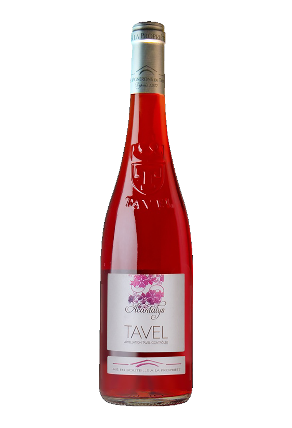 Vin du Rhône Tavel rosé millésime 2017 des vignerons de Tavel