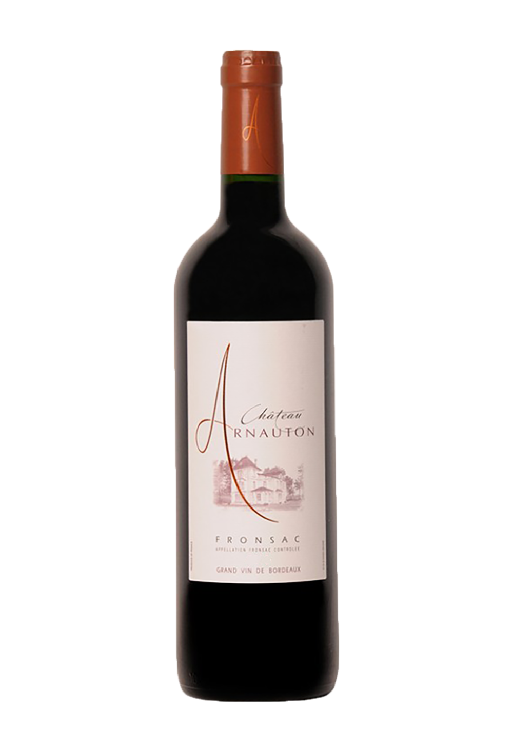 Vin de Bordeaux Fronsac rouge millésime 2010 du Château Arnauton.