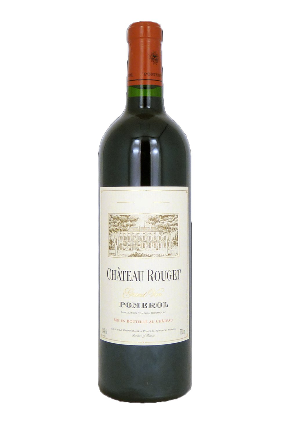 Vin de Bordeaux Pomerol millésime 2012 Chateau Rouget